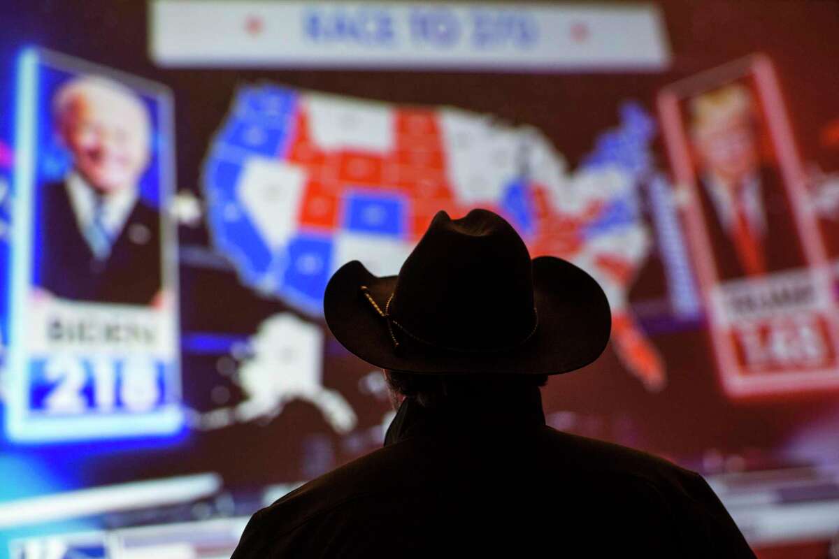 Election watch parties in Houston show cautious optimism on each side
