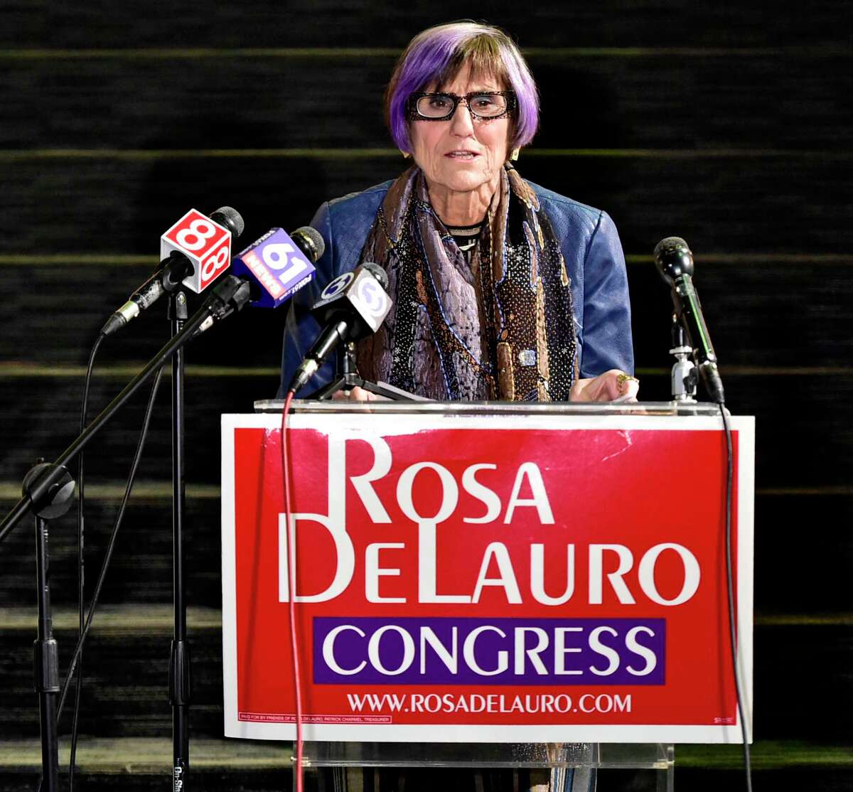 DeLauro declares victory, winning 16th term in 3rd District