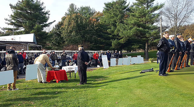 Golfing for a good cause at Veterans Day Scramble