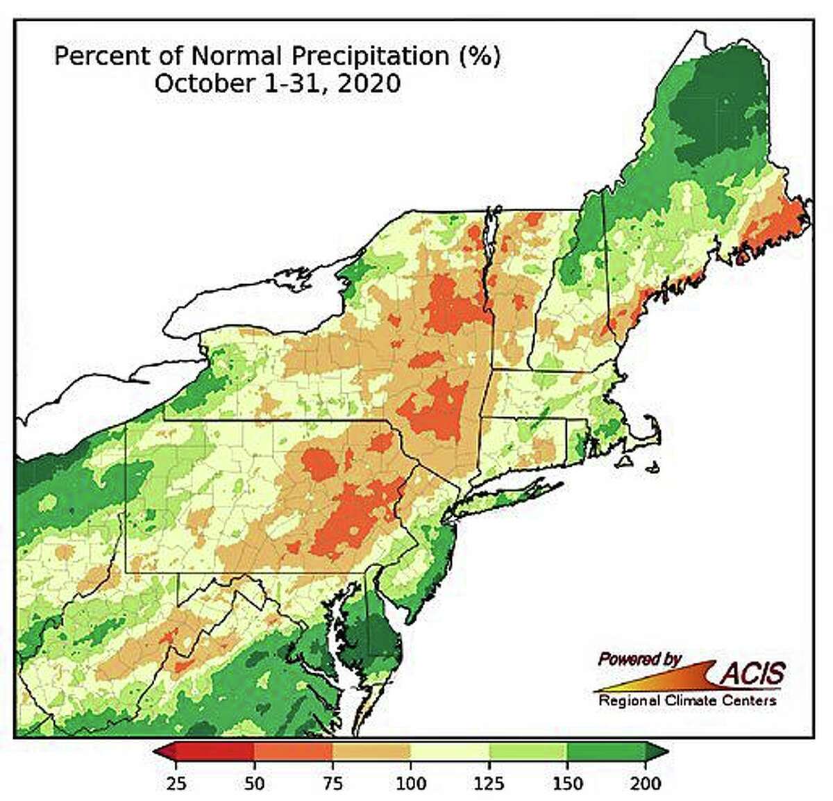 Report: Series of heavy rainfall eases CT drought conditions