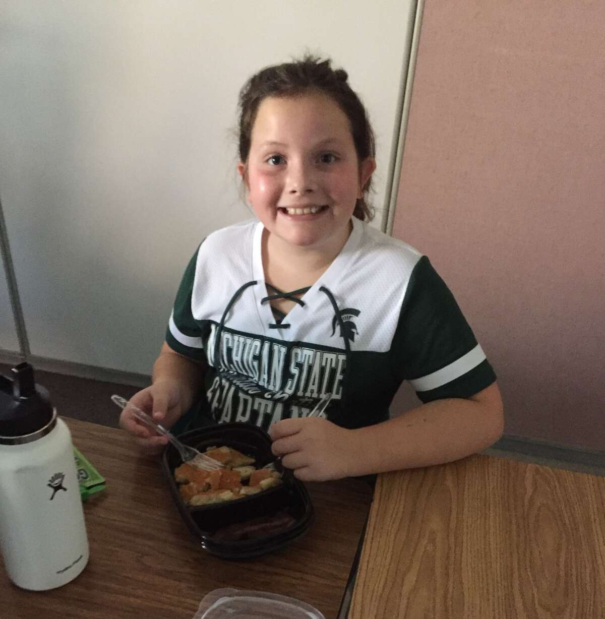 Onekama students cap syrup project with delayed pancake lunch