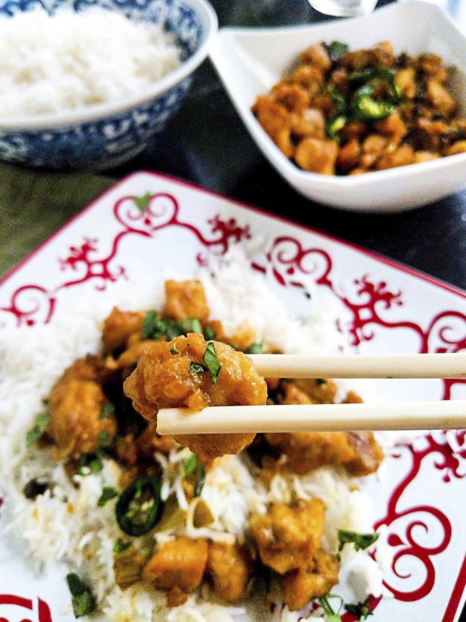 Gretchen's table: Chengdu chicken