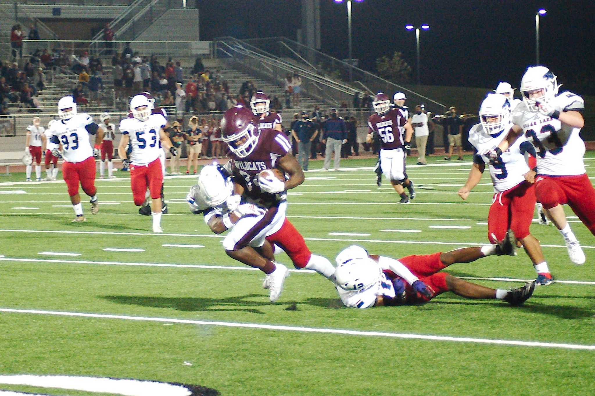 Football: Crum’s five touchdowns power Clear Creek to 47-20 win
