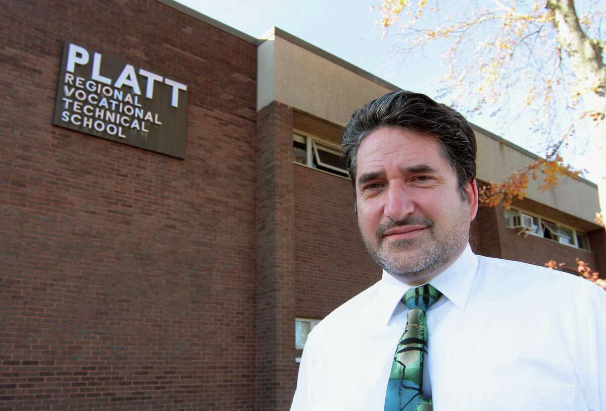 Down with the old, up with the new as workers build a new Platt Tech HS ...