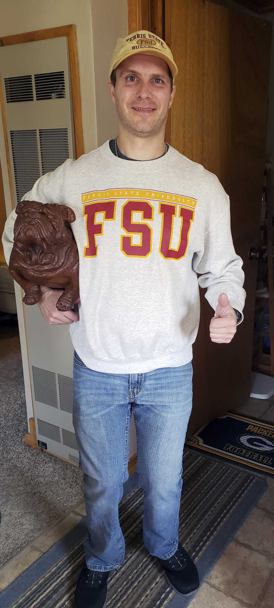 Brutus Unmasked: Former Ferris mascot shares miraculous life journey