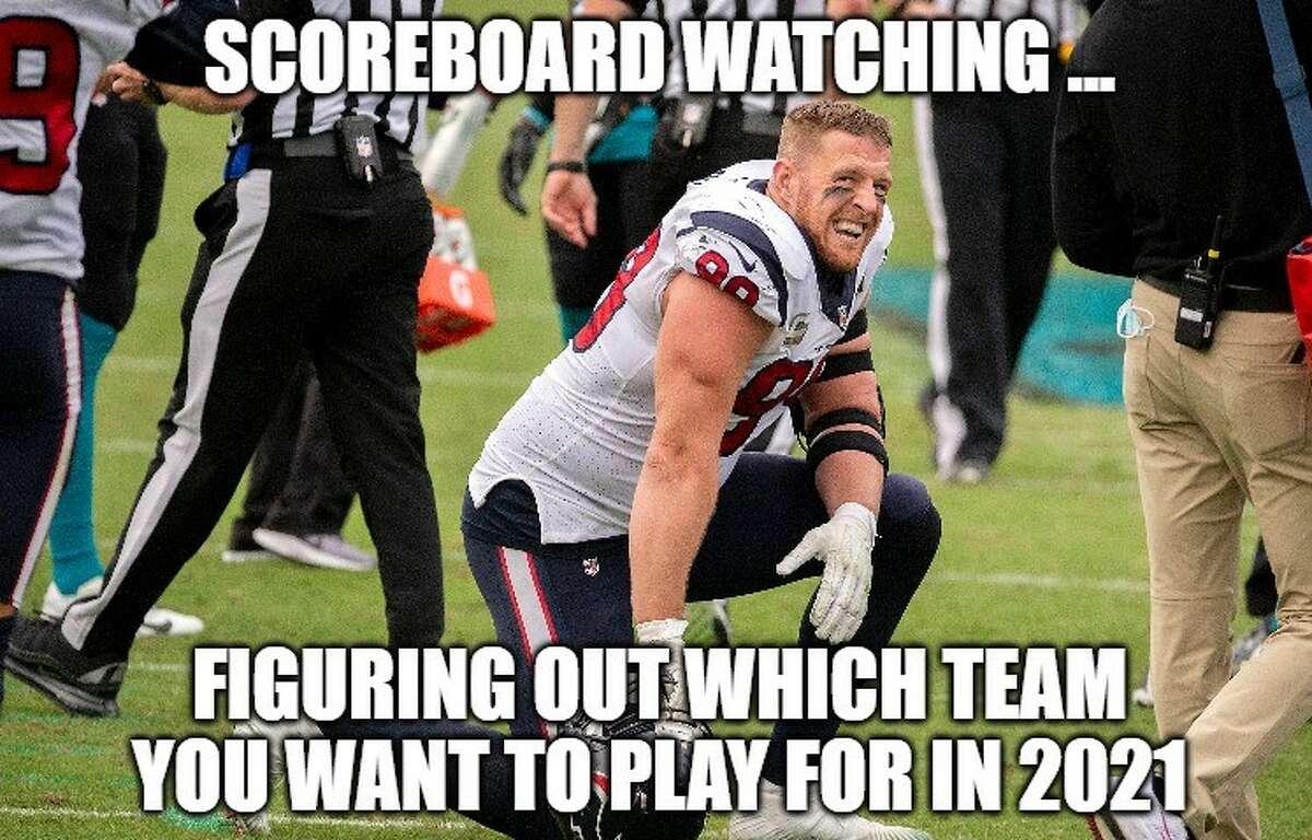Memes celebrate Texans' win, J.J. Watt's milestone