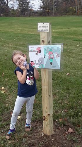 StoryWalk combines trails, reading, curiosity in new literacy initiative