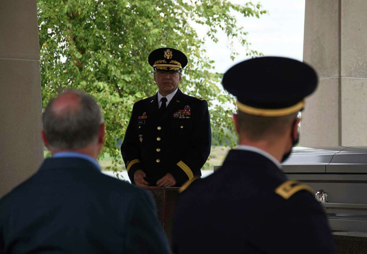Three generations of soldiers laid to rest in historic burial