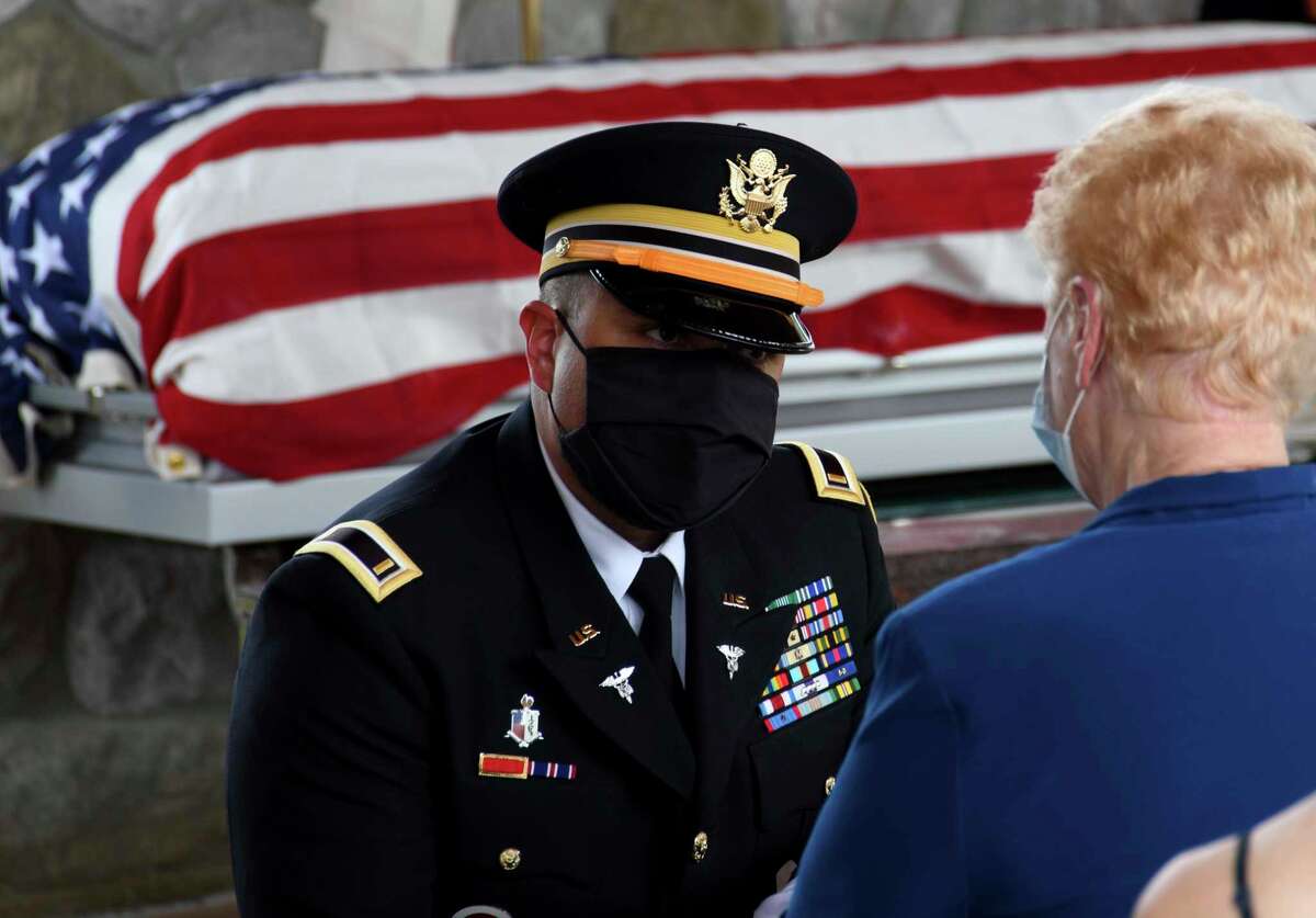 Three generations of soldiers laid to rest in historic burial