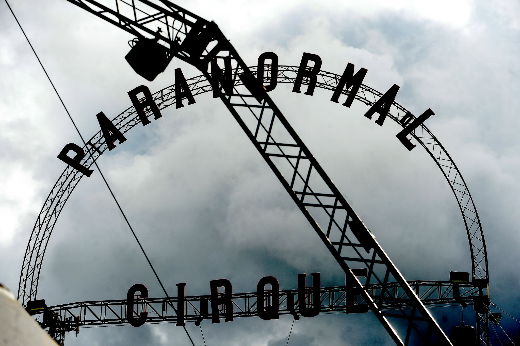 Photos: Paranormal Cirque sets up for two weeks of macabre performances ...