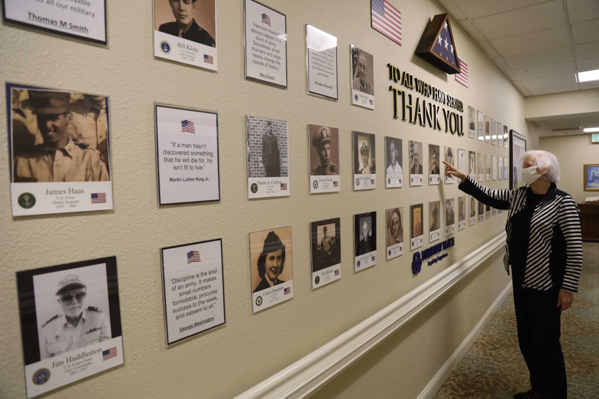 Memorial area senior living community celebrates Veteran’s Day with ...