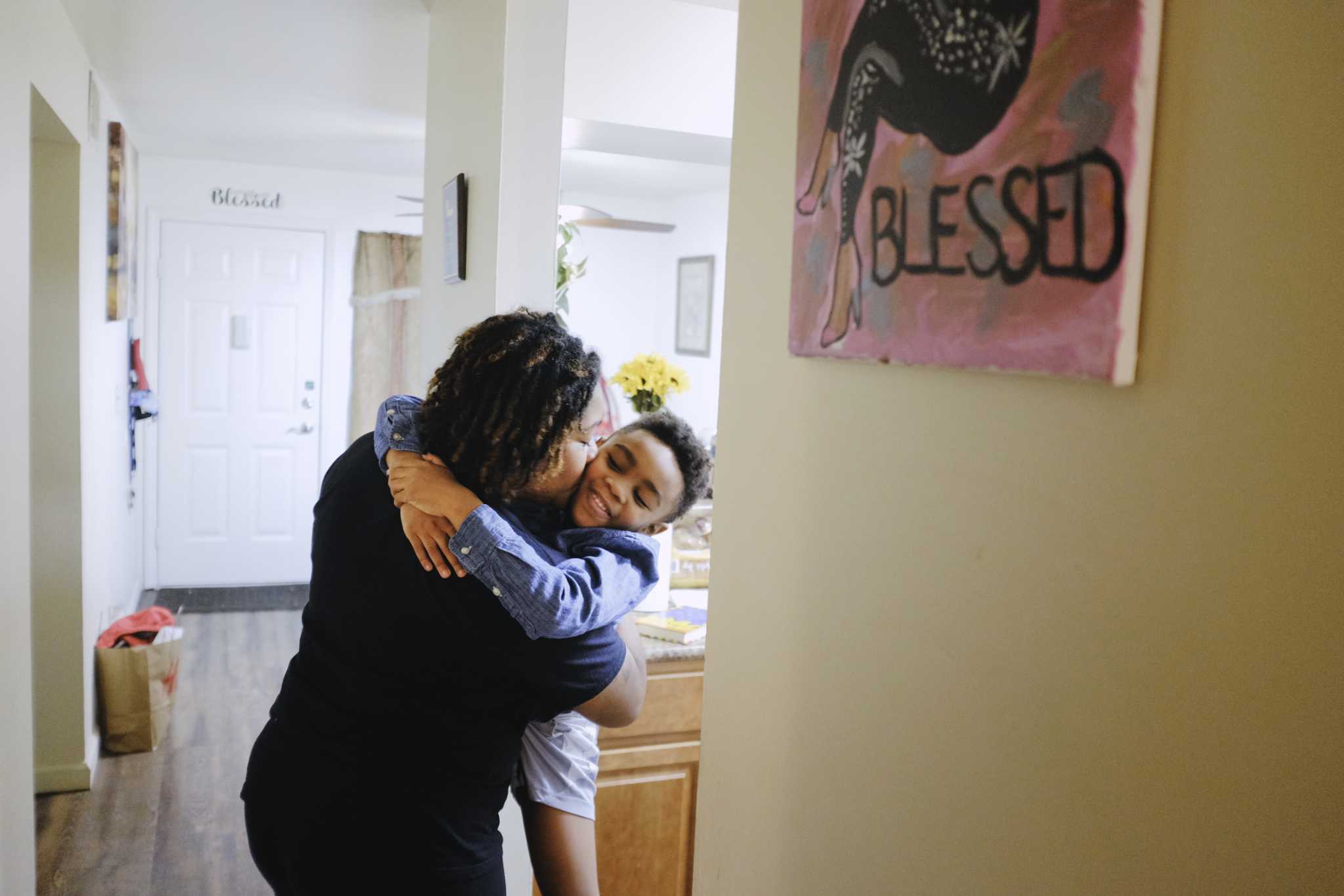 A day with Albany mom who lost job, teaching kids at home