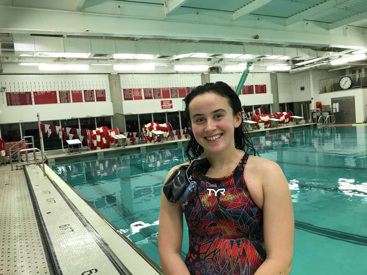 Greenwich Senior Meghan Lynch Breaks Several Fciac Records Sets State