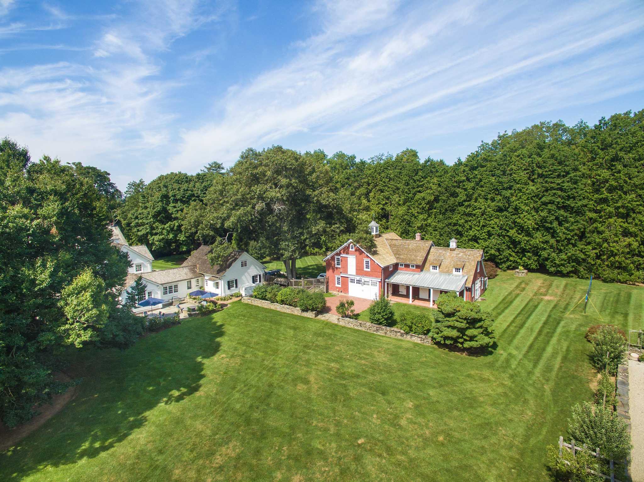 Enchanting Greenfield Hill compound honors historic past