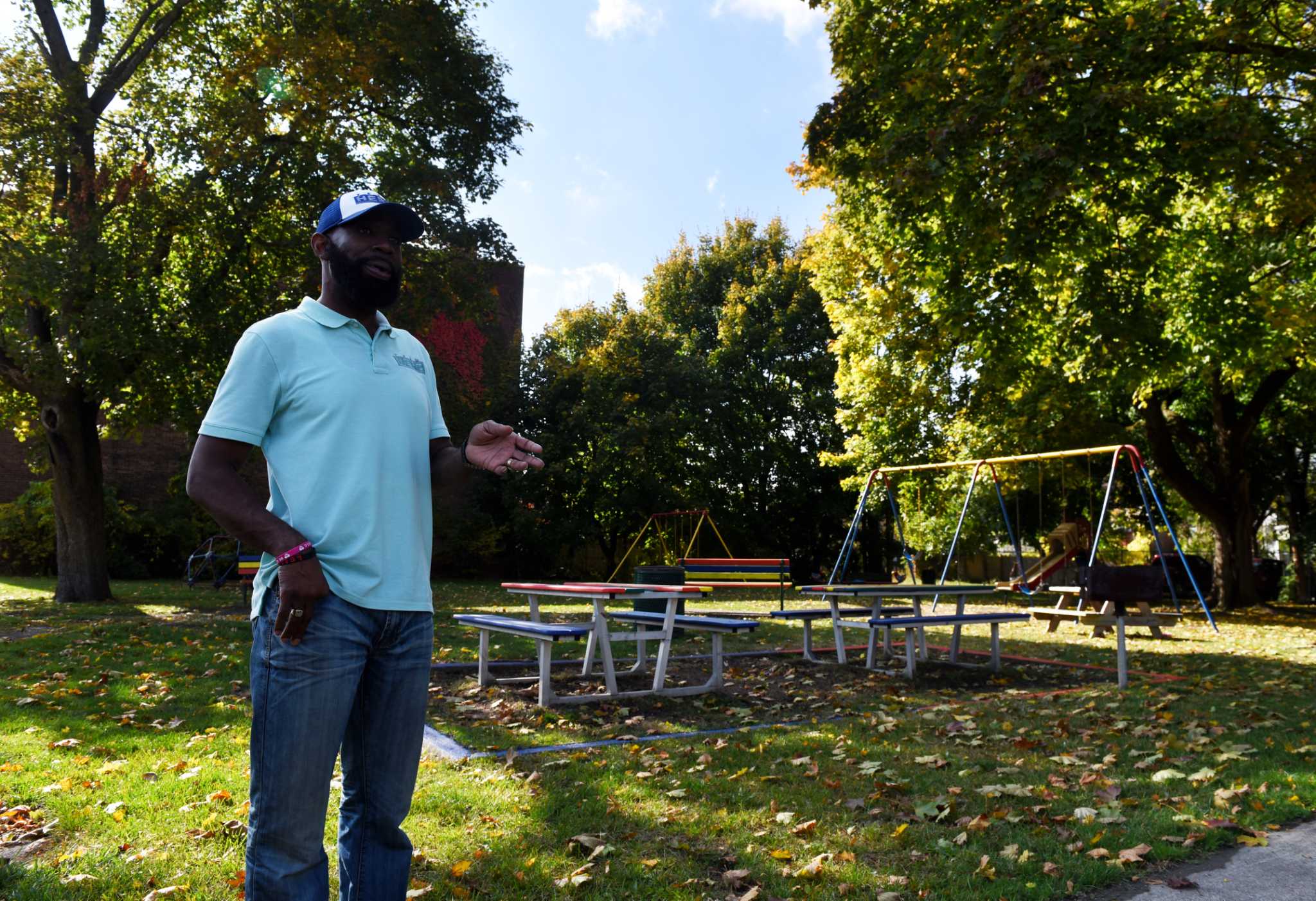 Troy volunteers' sweat equity has made this park inviting