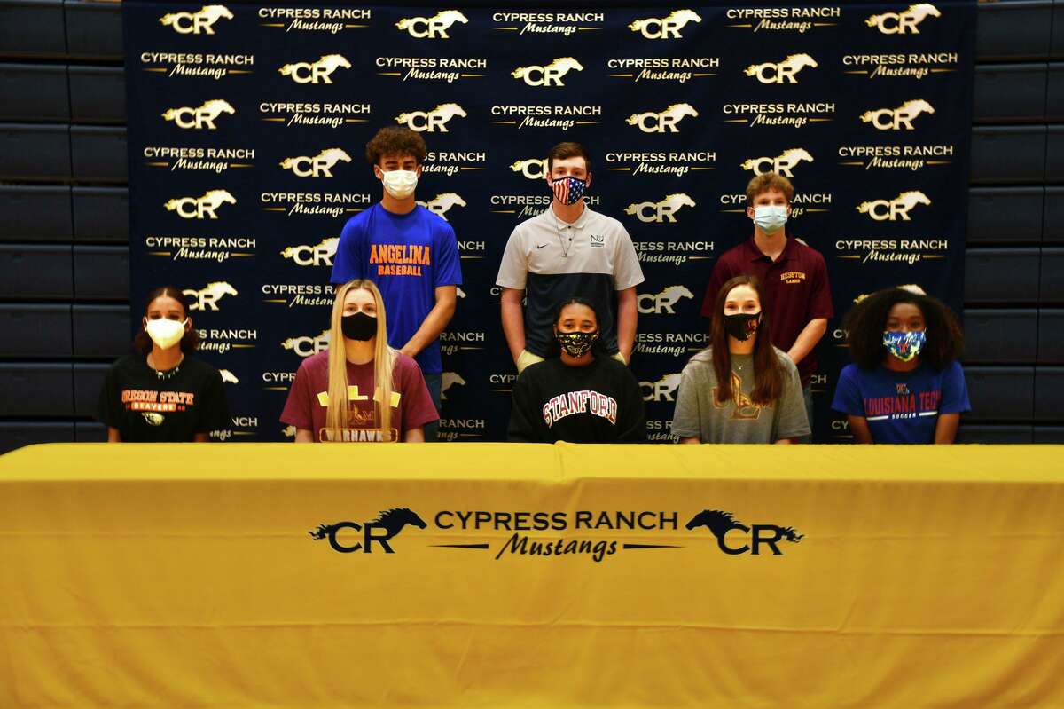 Cypress athletes ink letters of intent during early signing period