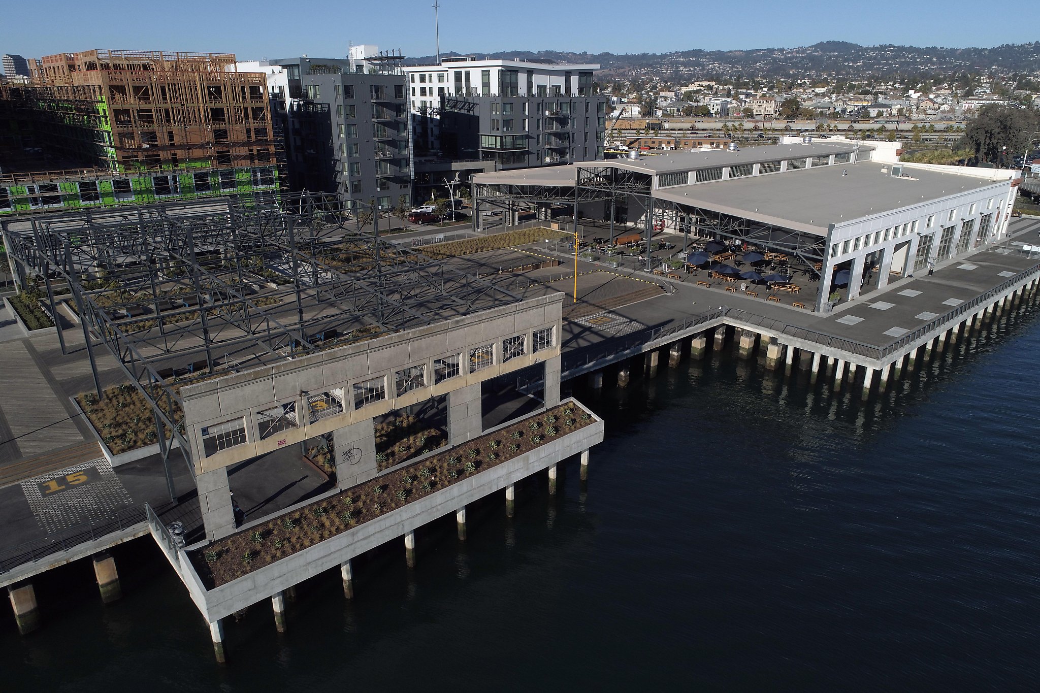 Oakland’s new waterfront park is a startling remake of a derelict pier