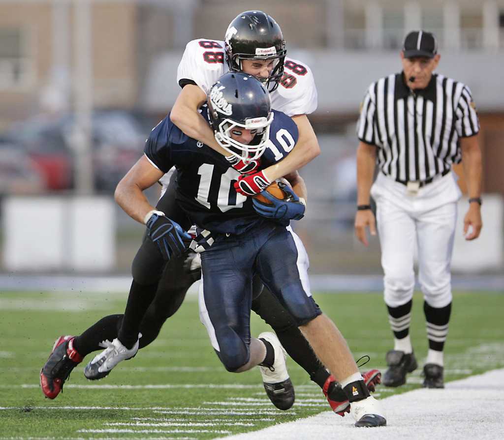 Koyack hits right tune on the football field