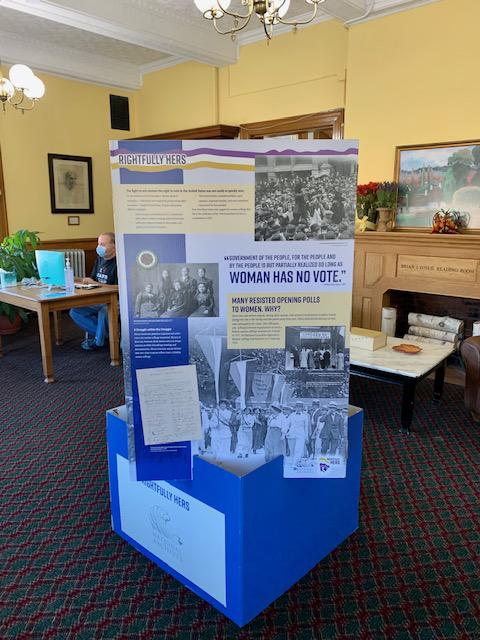 Winsted library holding Women’s Right to Vote display