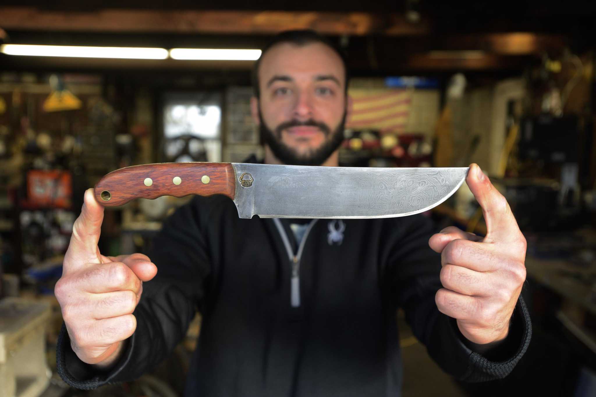 Danbury veteran wins $10K prize on bladesmith competition show