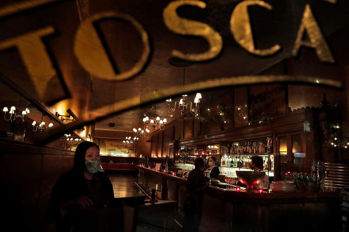 San Francisco’s 101-year-old Tosca Cafe finally reopens after yearlong ...