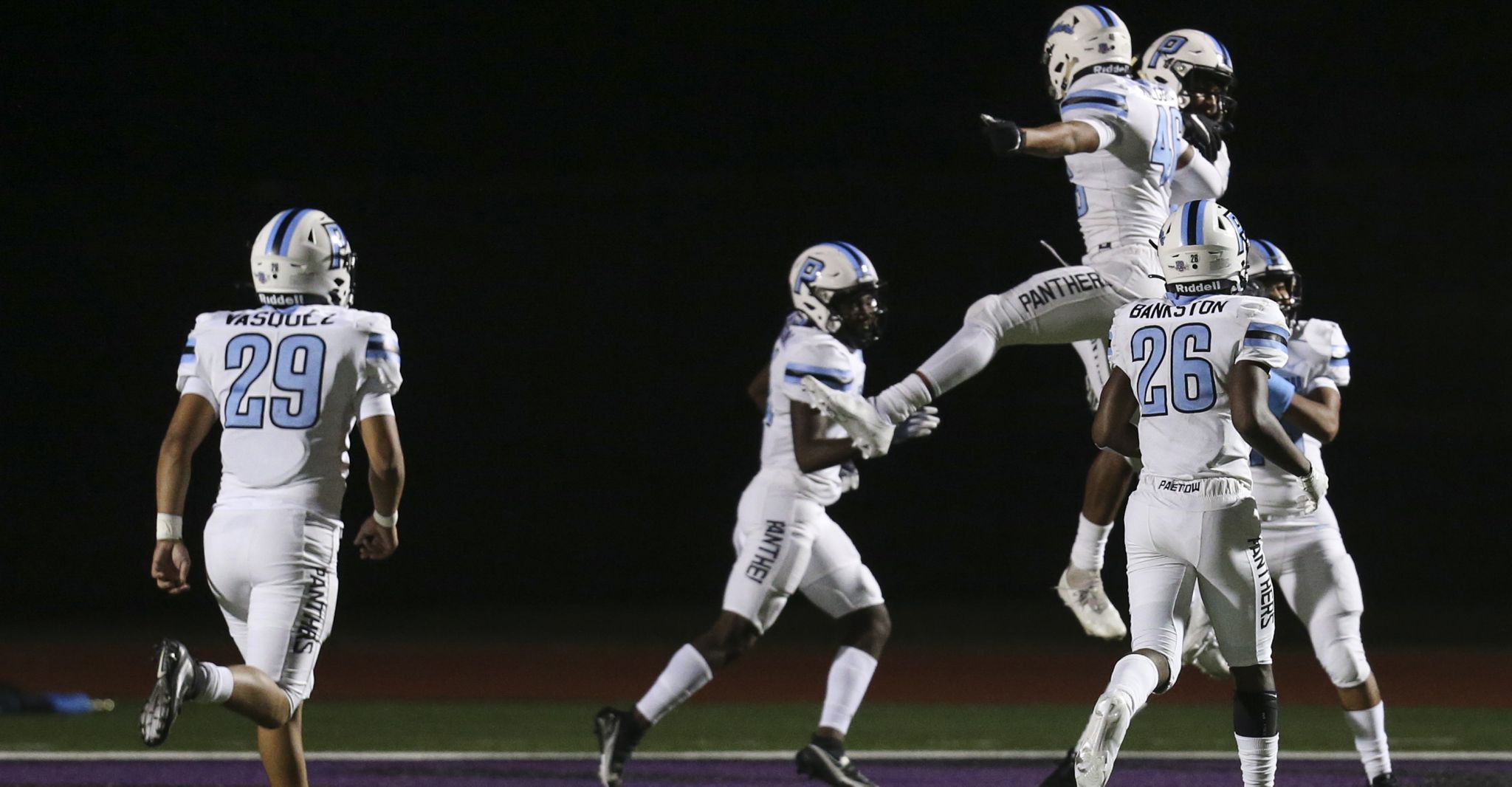 Katy Paetow defeats Angleton to secure playoff spot