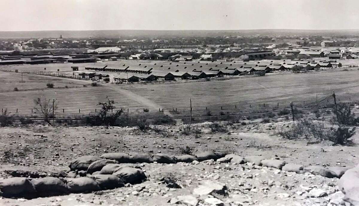 Military installation in historic panoramic photograph isn’t likely San ...