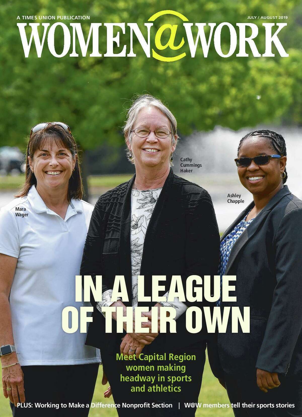 From the cover: Ashley Chapple breaks ground in Albany athletics