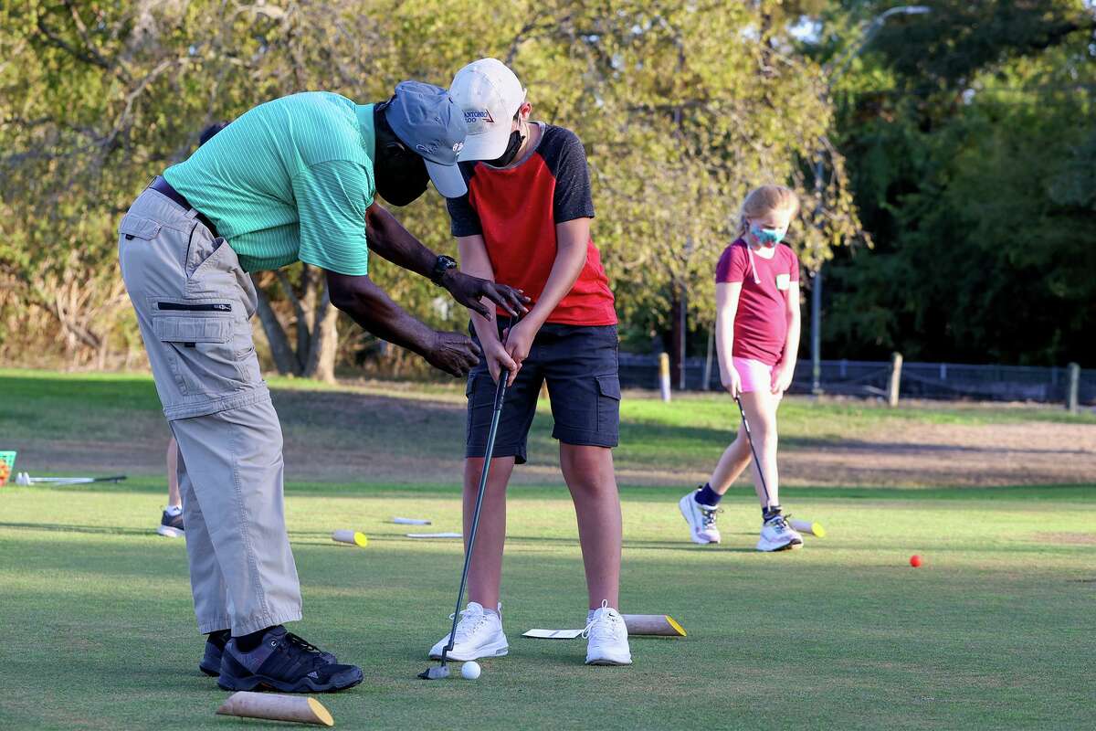 Lifelong educator uses golf to teach children about life
