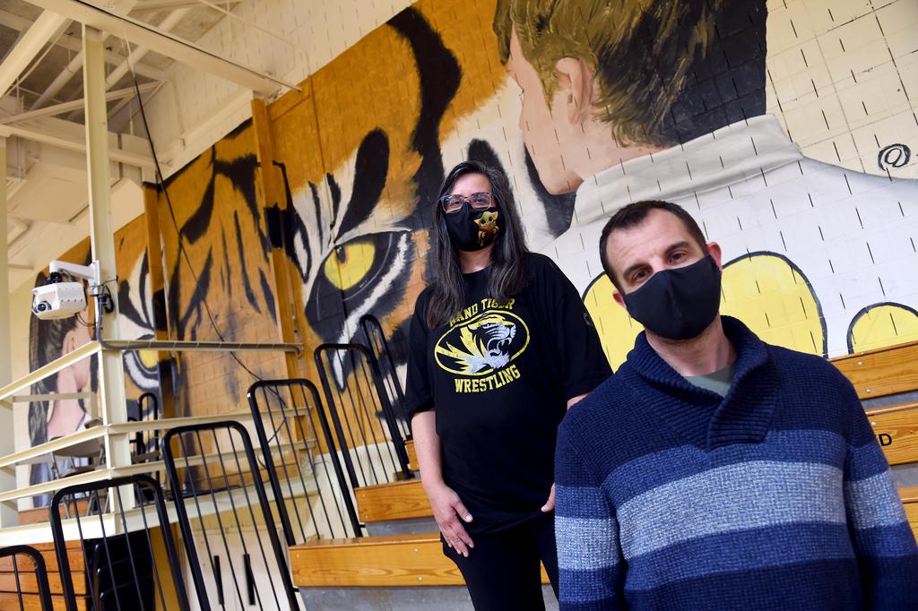 Madison school mural honors legacy of ‘Coach D’, wrestling coach and ...