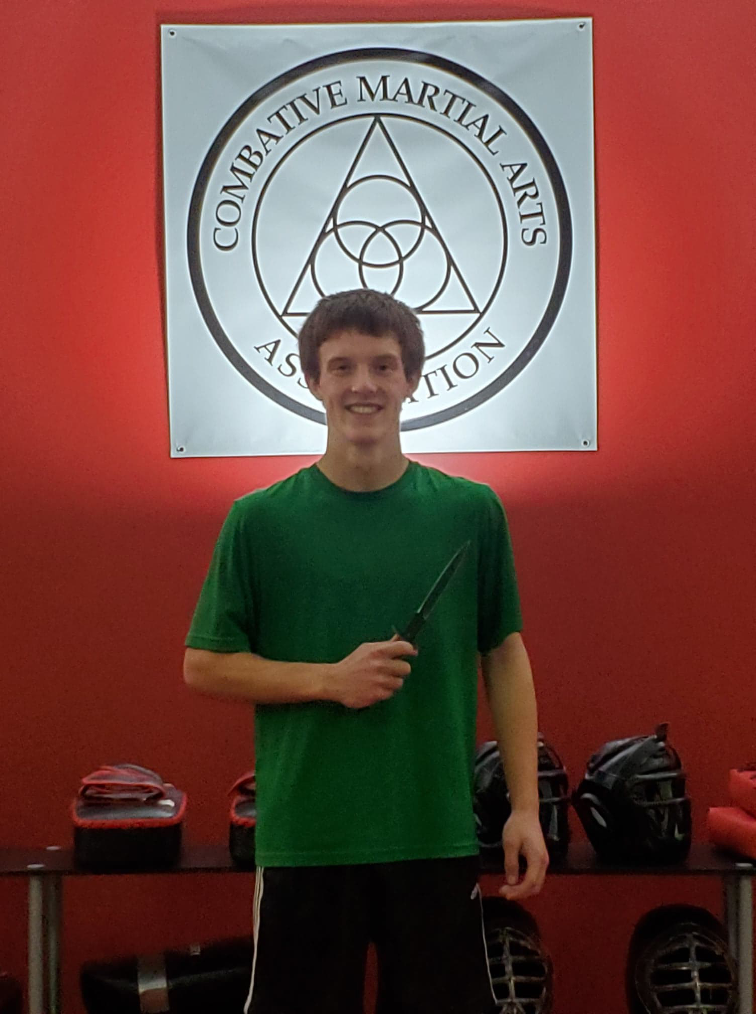 Kutzke earns black belt in Combat Martial Arts