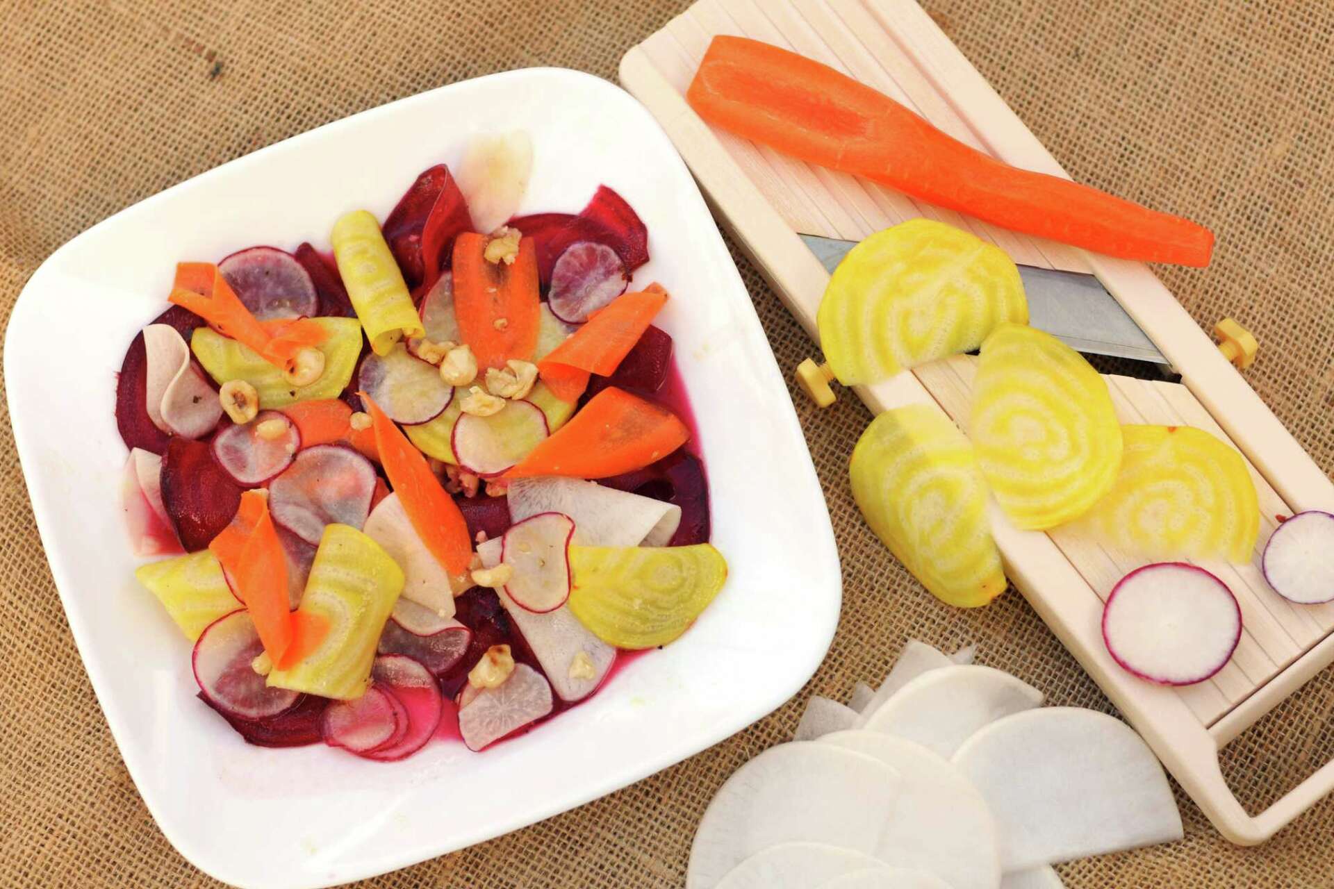 Recipe: Shaved Root Vegetable Salad