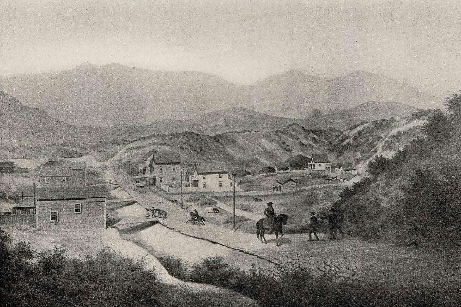 A private toll road to Mission Dolores in 1851 opened S.F. to development