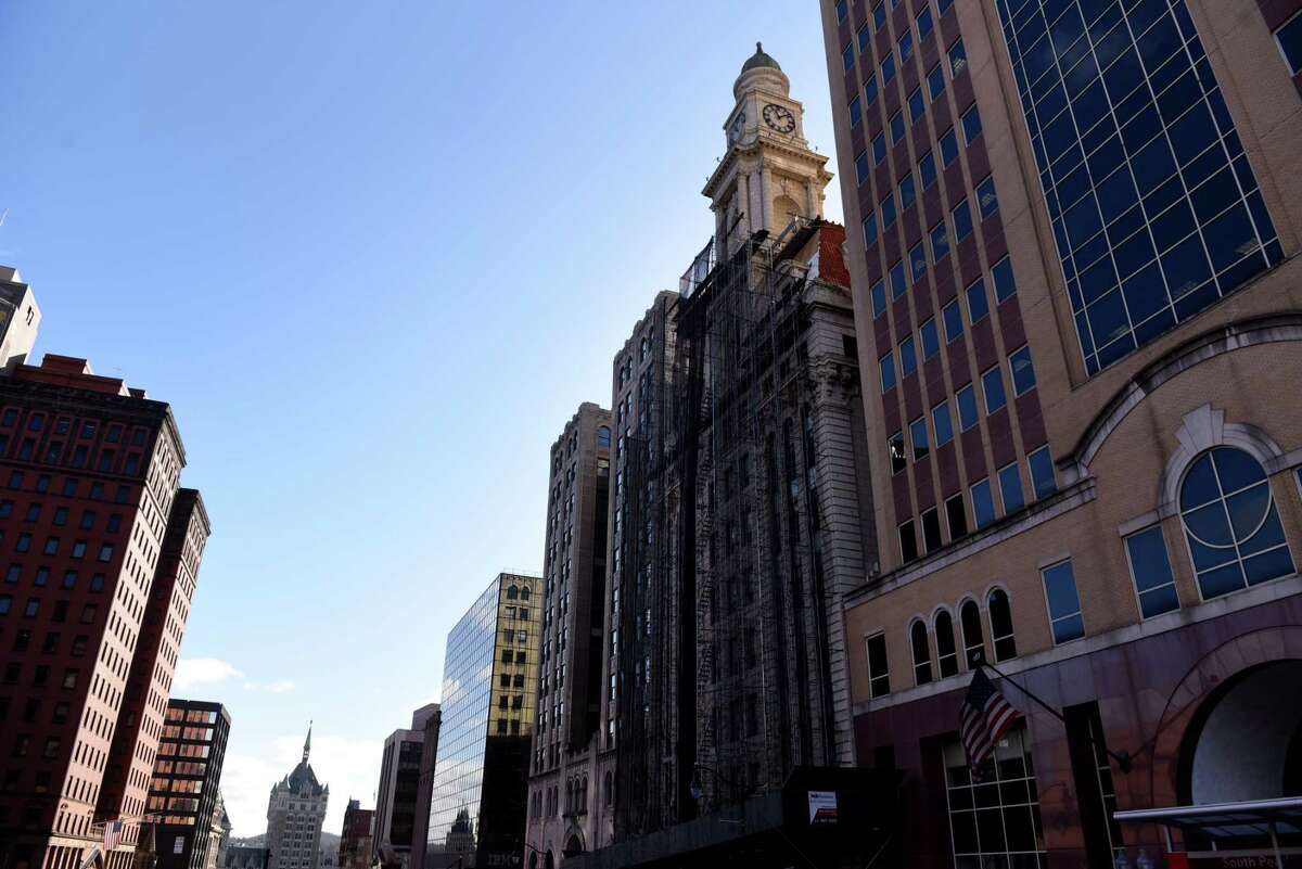 Historic renovations advance at Albany's first skyscraper