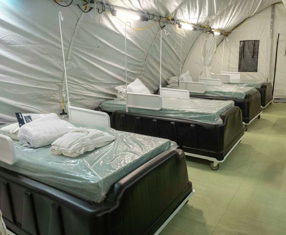 A look inside the FEMA tent at Midland Memorial
