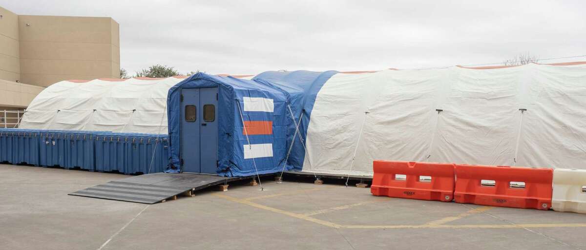 A look inside the FEMA tent at Midland Memorial