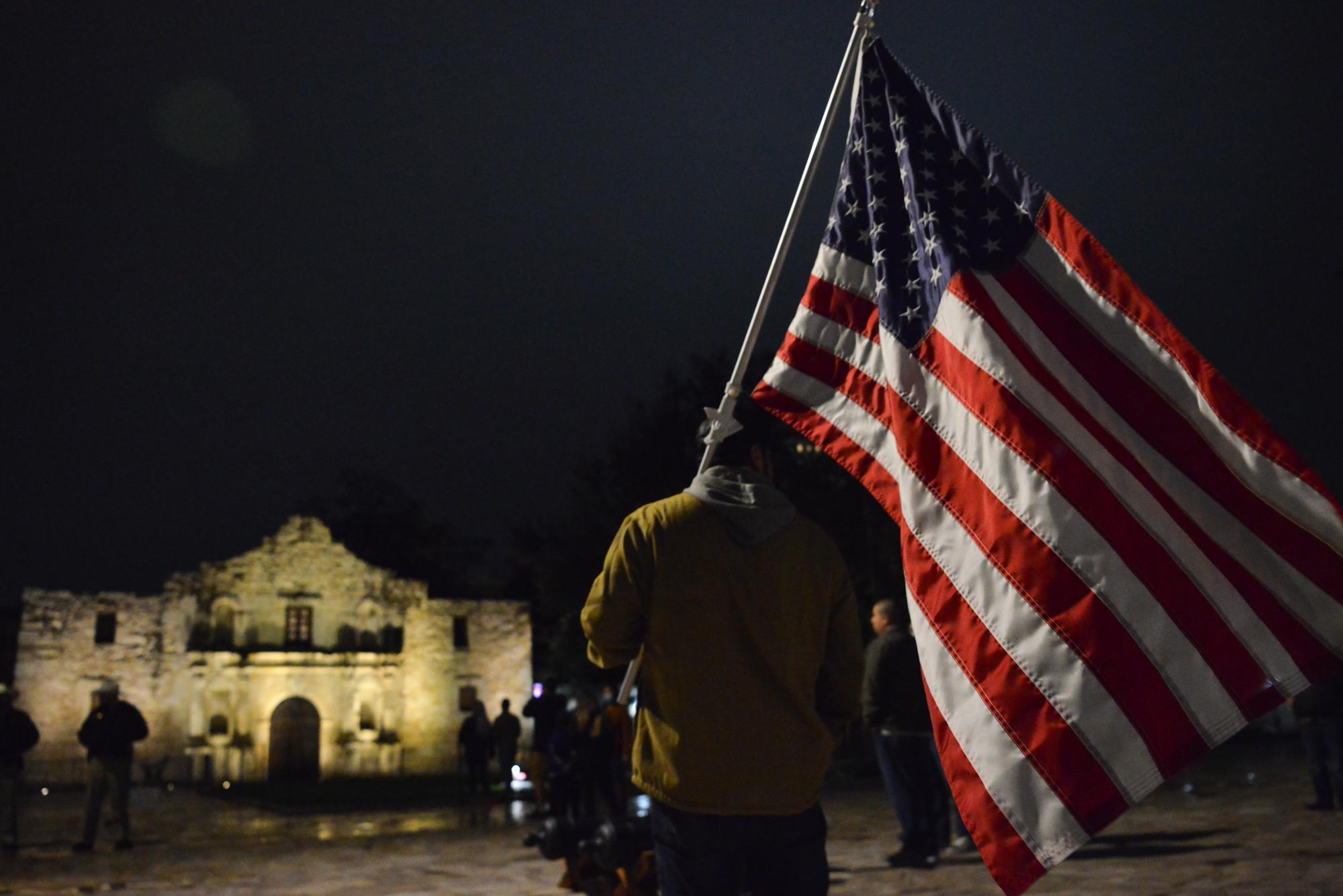 Group protests curfew at the Alamo; San Antonio surpasses 80,000 ...