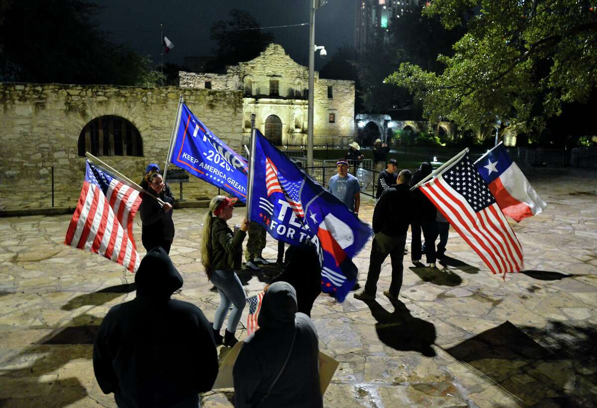 Group protests curfew at the Alamo; San Antonio surpasses 80,000 ...