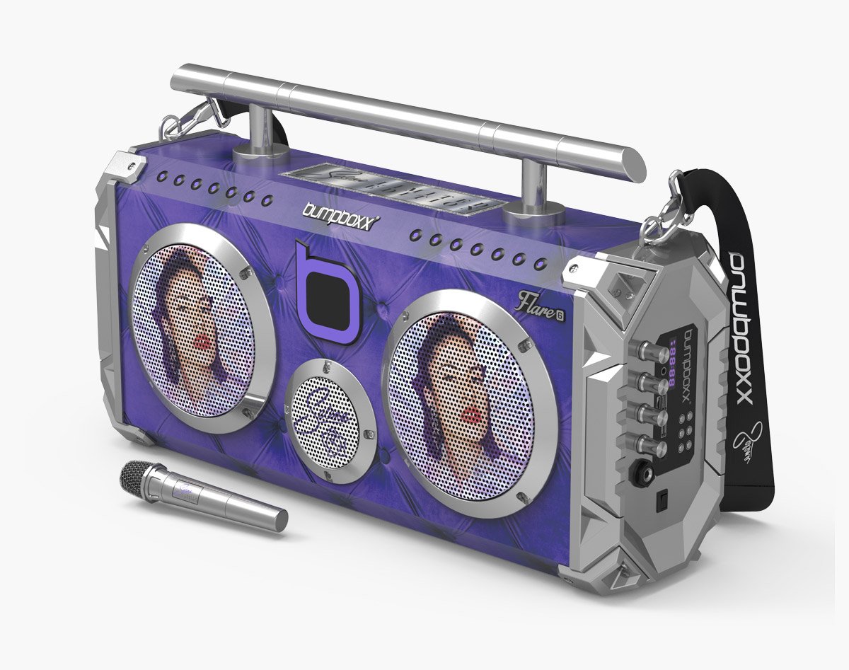 The Bumpboxx limited Selena Bluetooth boombox is already sold out