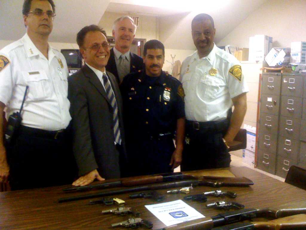 Gun buy-back program draws 12 firearms on first day