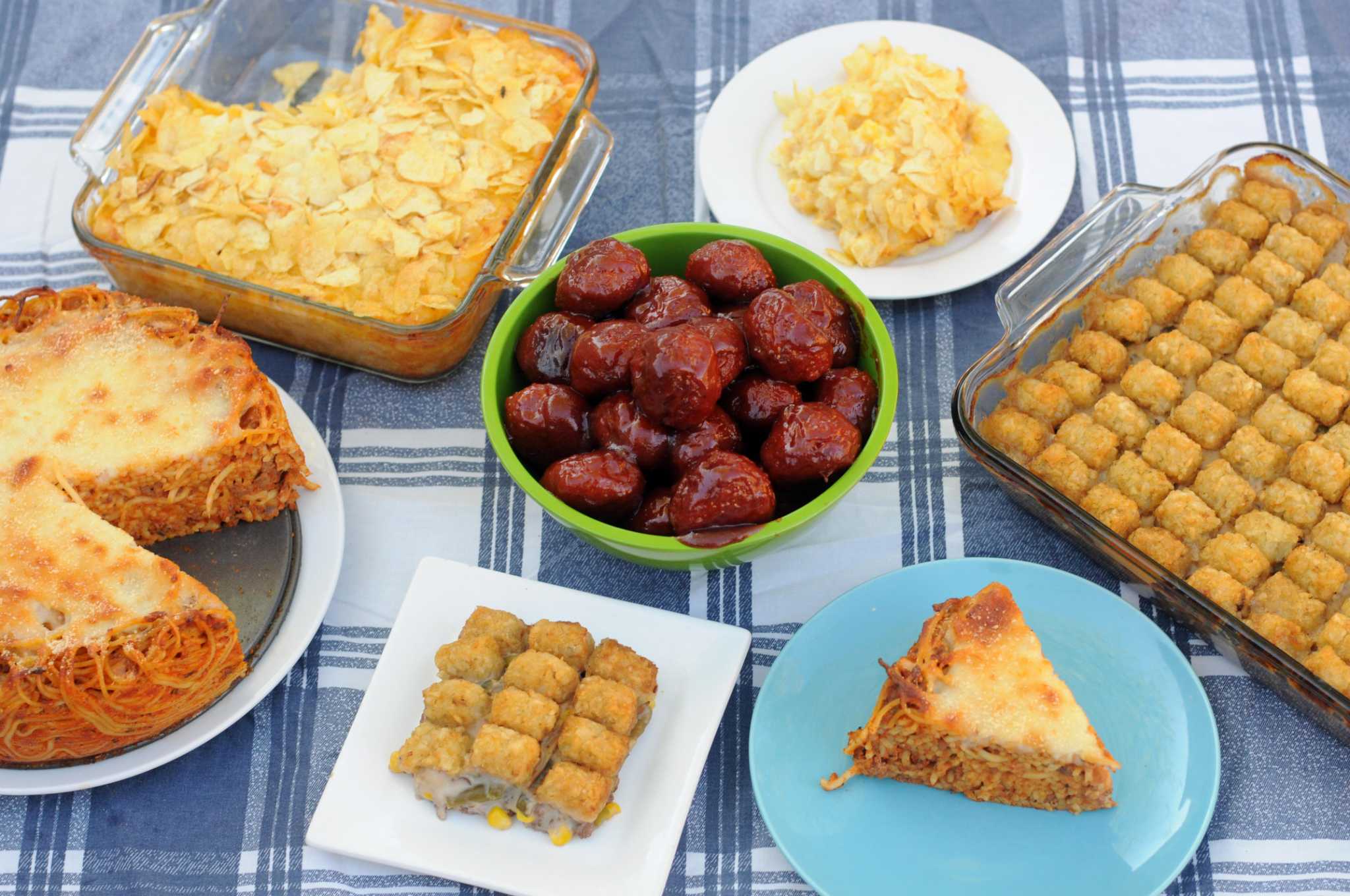 Classic Midwestern dishes like tater tot hot dish, spaghetti pie and ...