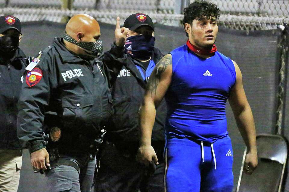 Texas football player sentenced for referee assault