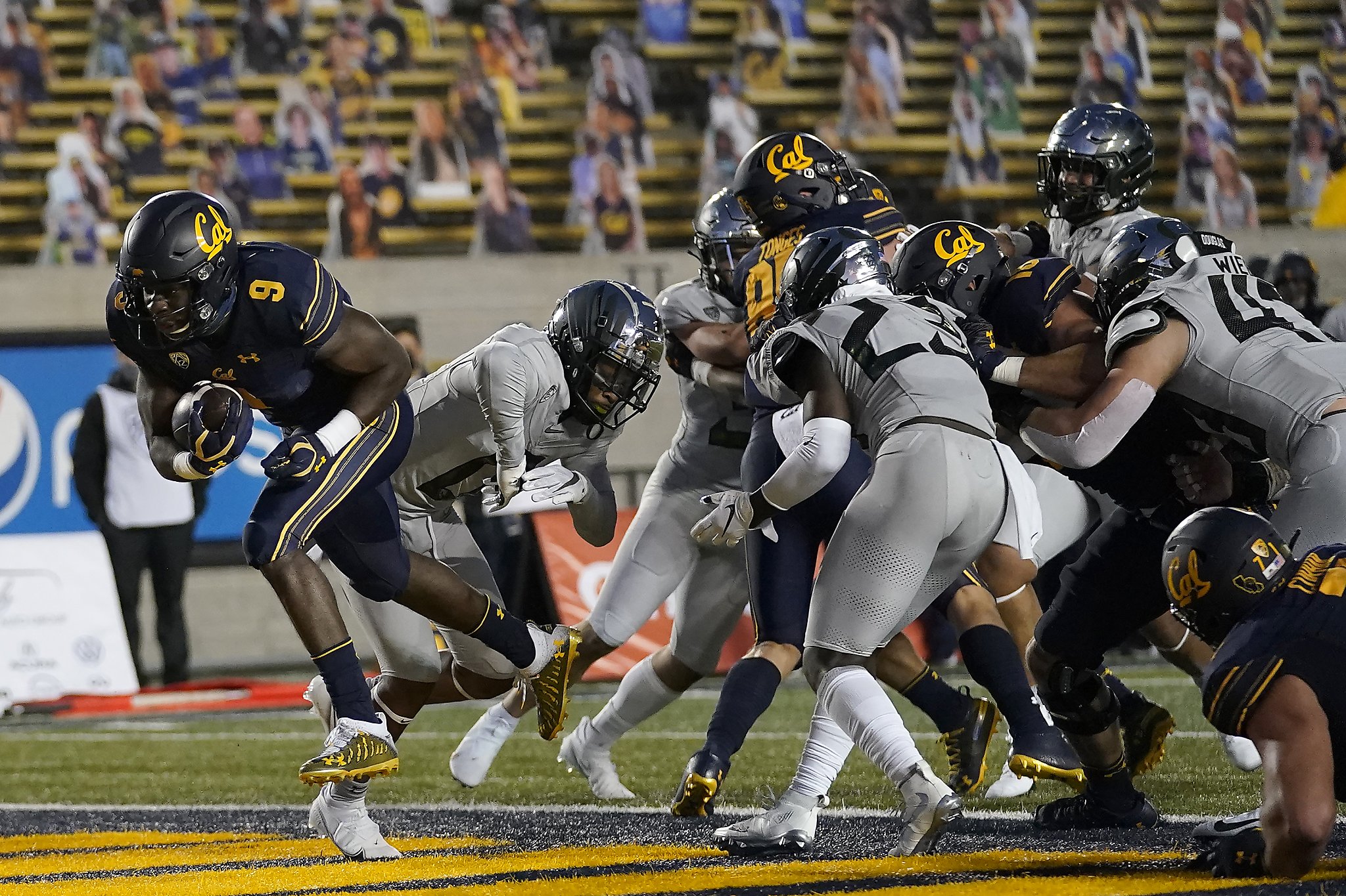 Cal beats No. 21 Oregon for first victory, keeps long-shot bowl hopes alive