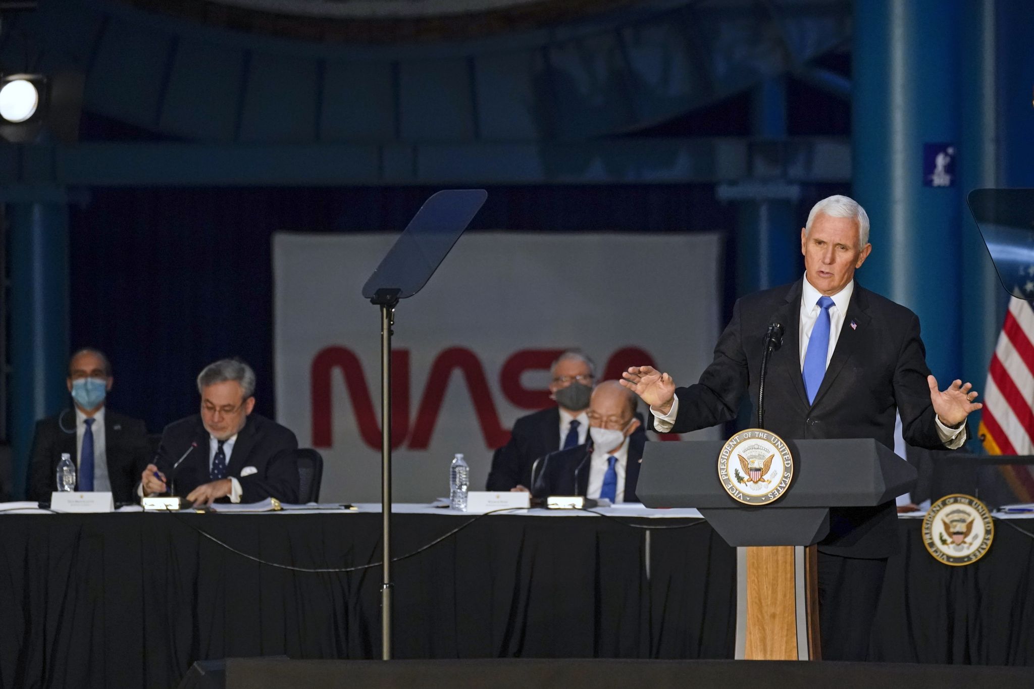 VP Pence names NASA astronauts that could land on the moon