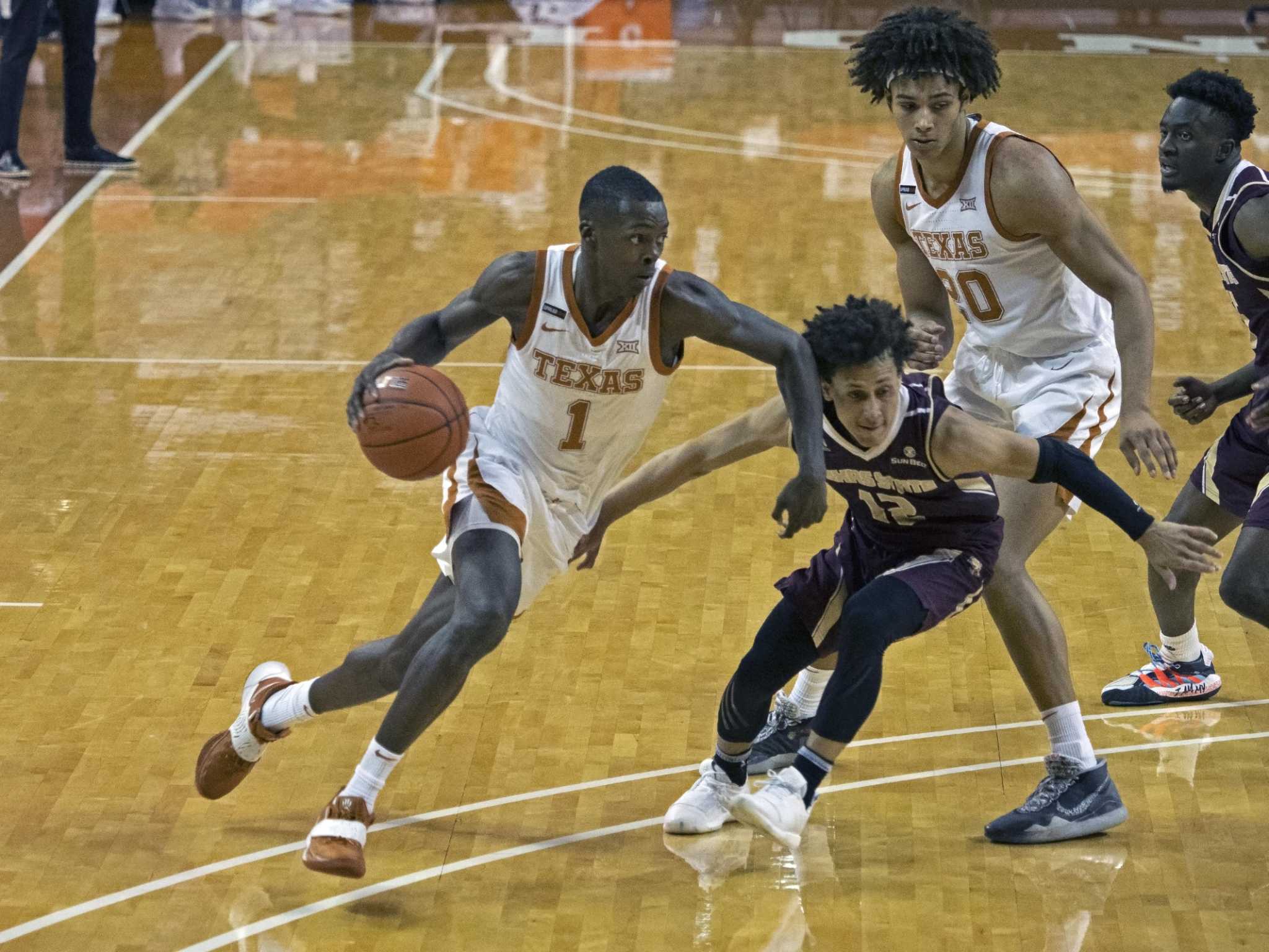 Texas freshman Greg Brown goes for career-high in win over Texas State