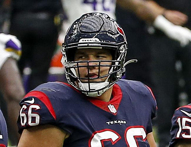 Texans cut starting center Nick Martin