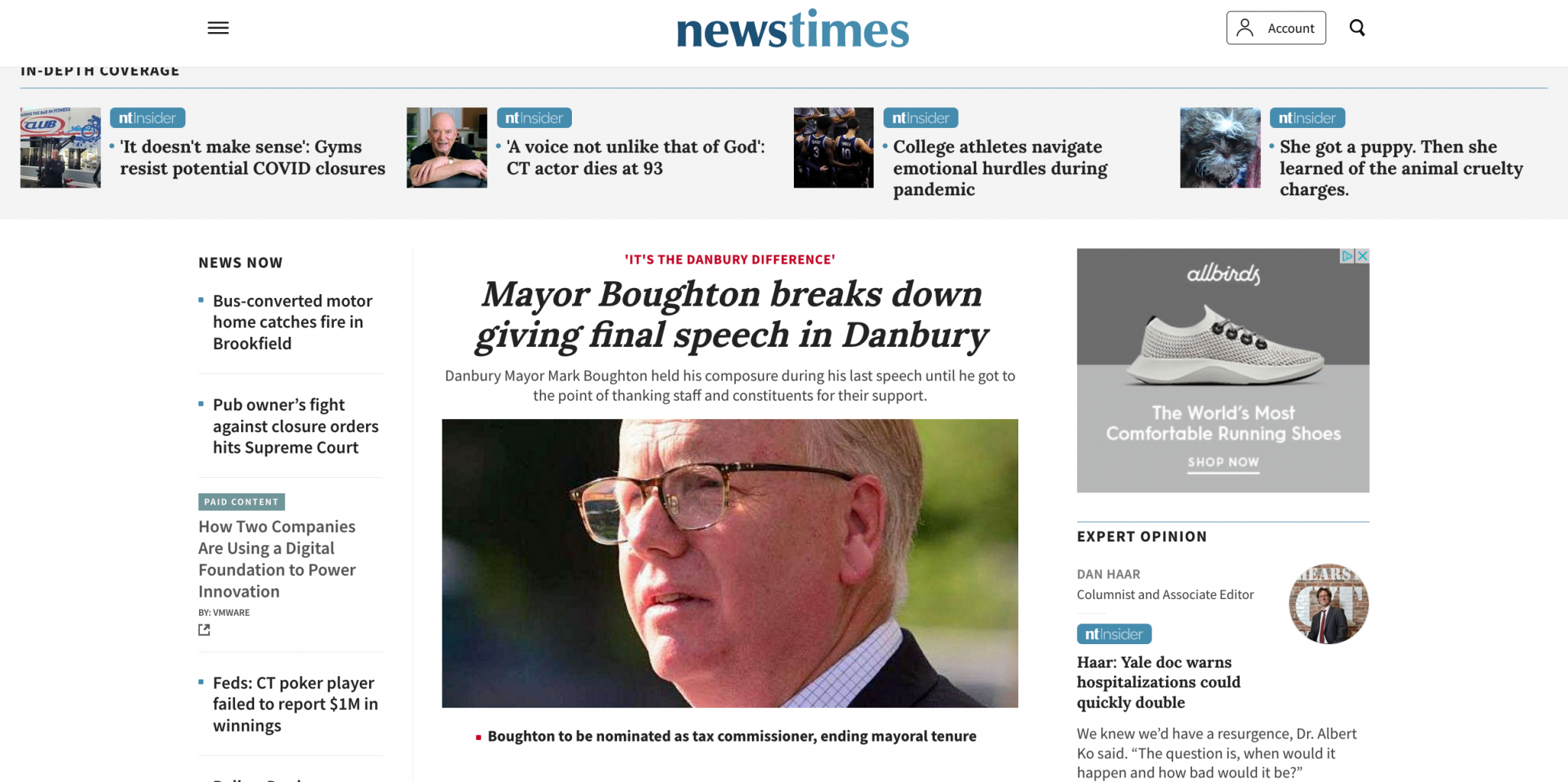 Welcome to the new NewsTimes.com