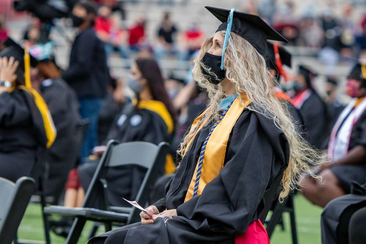 Lamar University celebrates graduates with in-person commencement