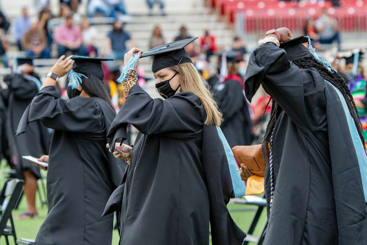 Lamar University celebrates graduates with in-person commencement
