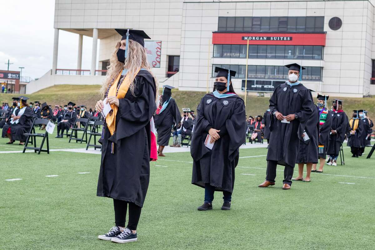 Lamar University celebrates graduates with in-person commencement